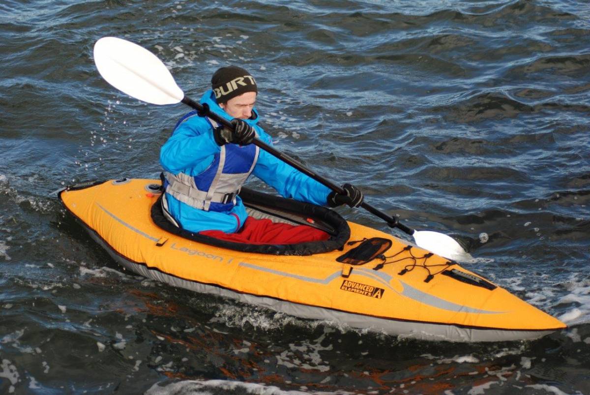 Lagoon 1 Kajakk, Orange - West System