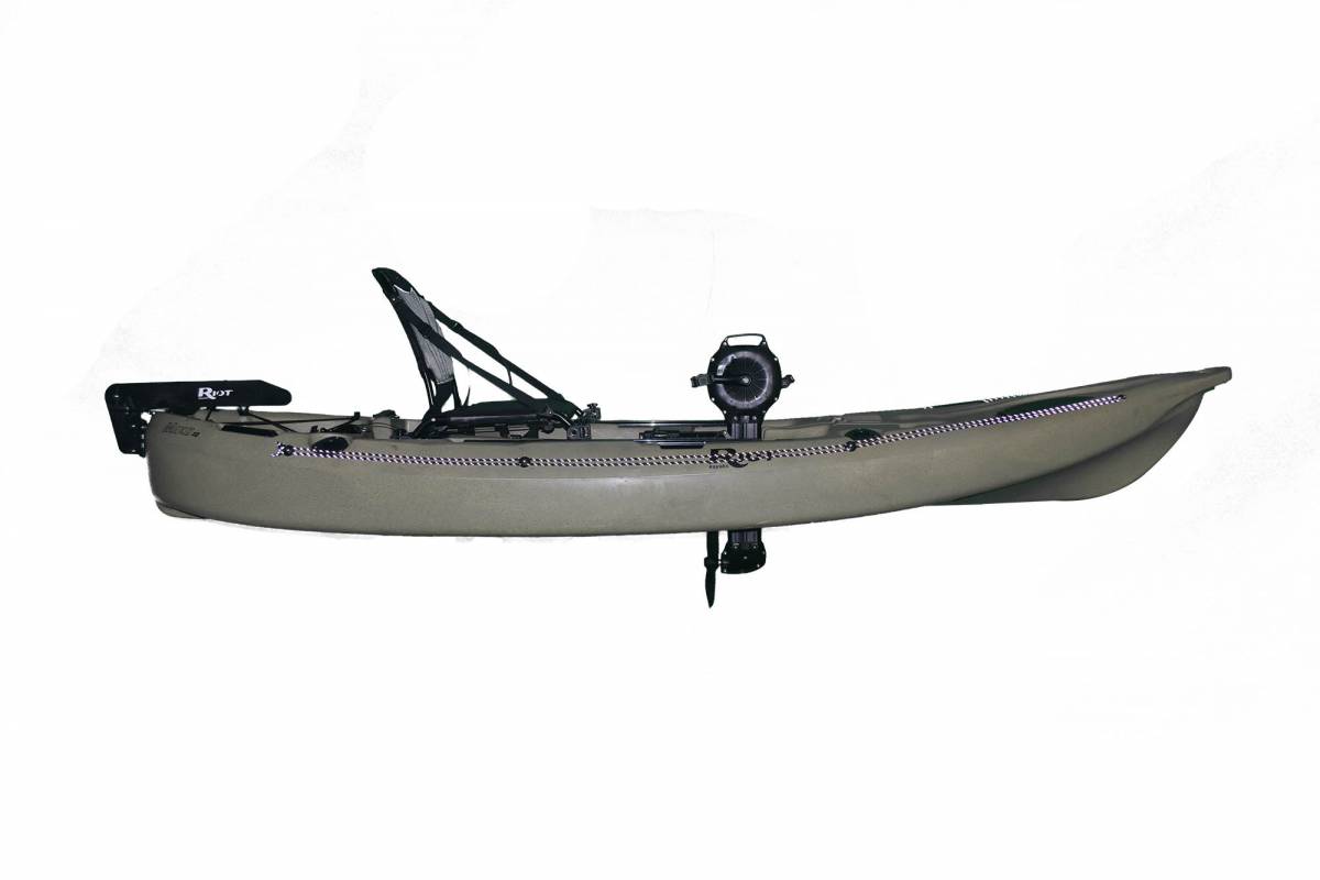 Riot Mako 10 med propell - West System