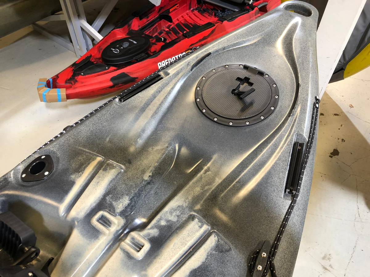 Riot Mako 10 med propell - West System