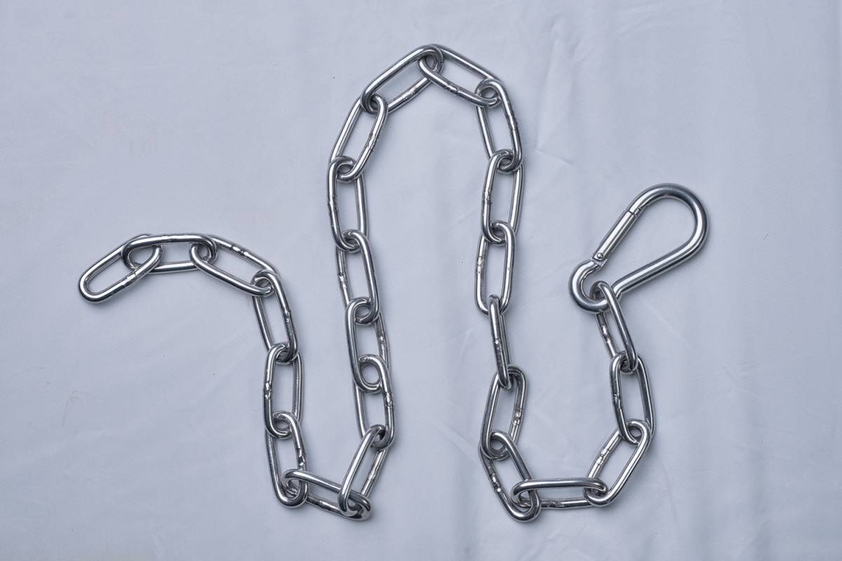 Kjetting til moringsnett m/koblingsstykker, syrefast - West System